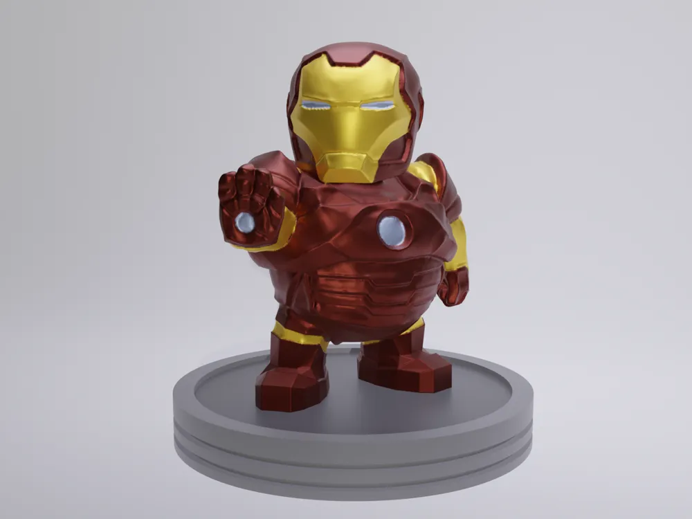 Chubby/Fat Iron Man by sawek - MakerWorld