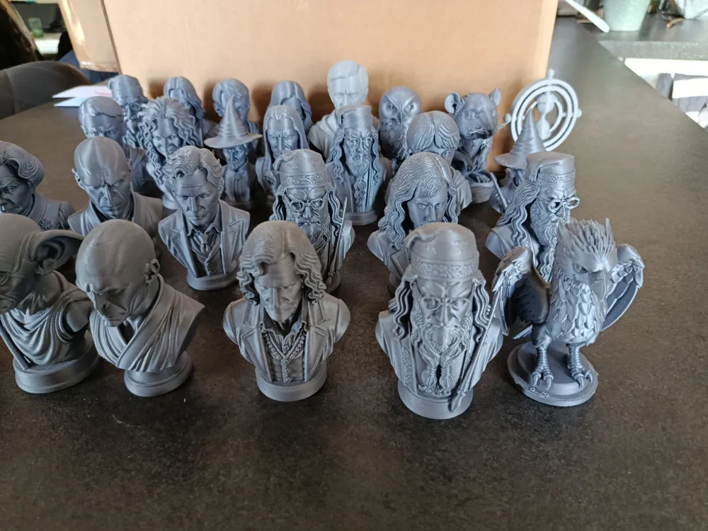Bust Lord Voldemort Harry Potter - Free 3D Print Model - MakerWorld