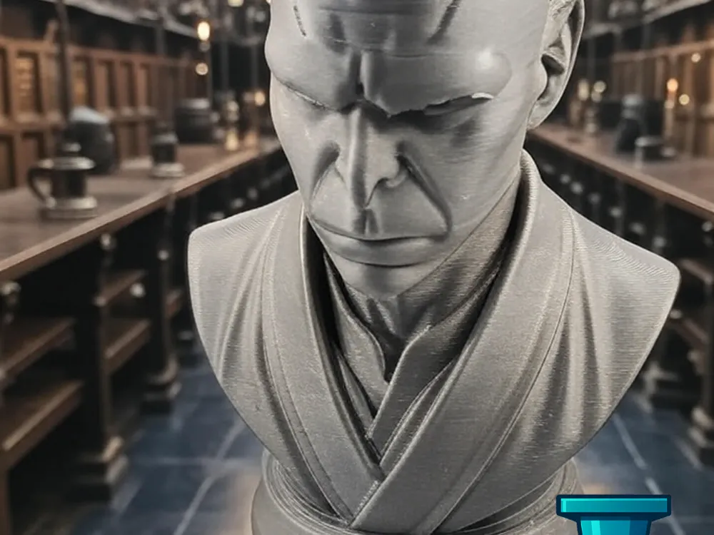 Bust Lord Voldemort Harry Potter - Free 3D Print Model - MakerWorld