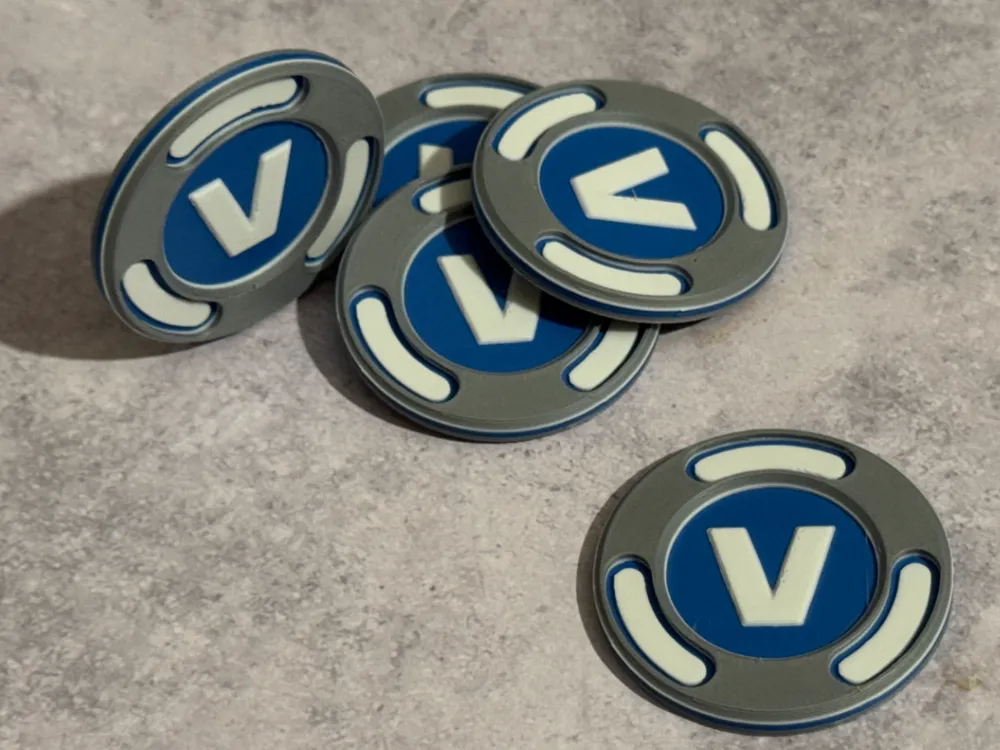 Ultimate V-Bucks V2 – NO AMS & Multicolor! by 3Dmudel.ee - MakerWorld