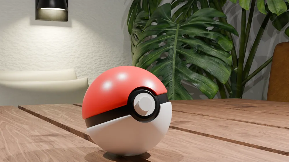 Pokéball - 3D Print - Free 3D Print Model - MakerWorld