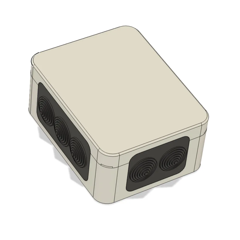Junction Box CLIP - Multi Size by iLab MakerWorld: Download Free 3D Models