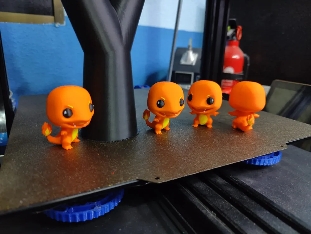 Charmander Funko Four Colors by TechArt3D MakerWorld: Download Free 3D ...