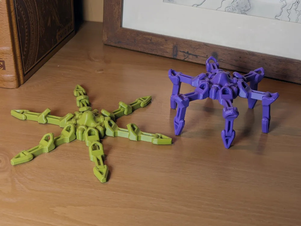 Articulated Alien Hexapod by Windrose - MakerWorld