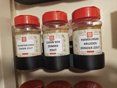 SPICE RACK (W/ SLIDER MECHANISM) by BSUT_250xcf - MakerWorld