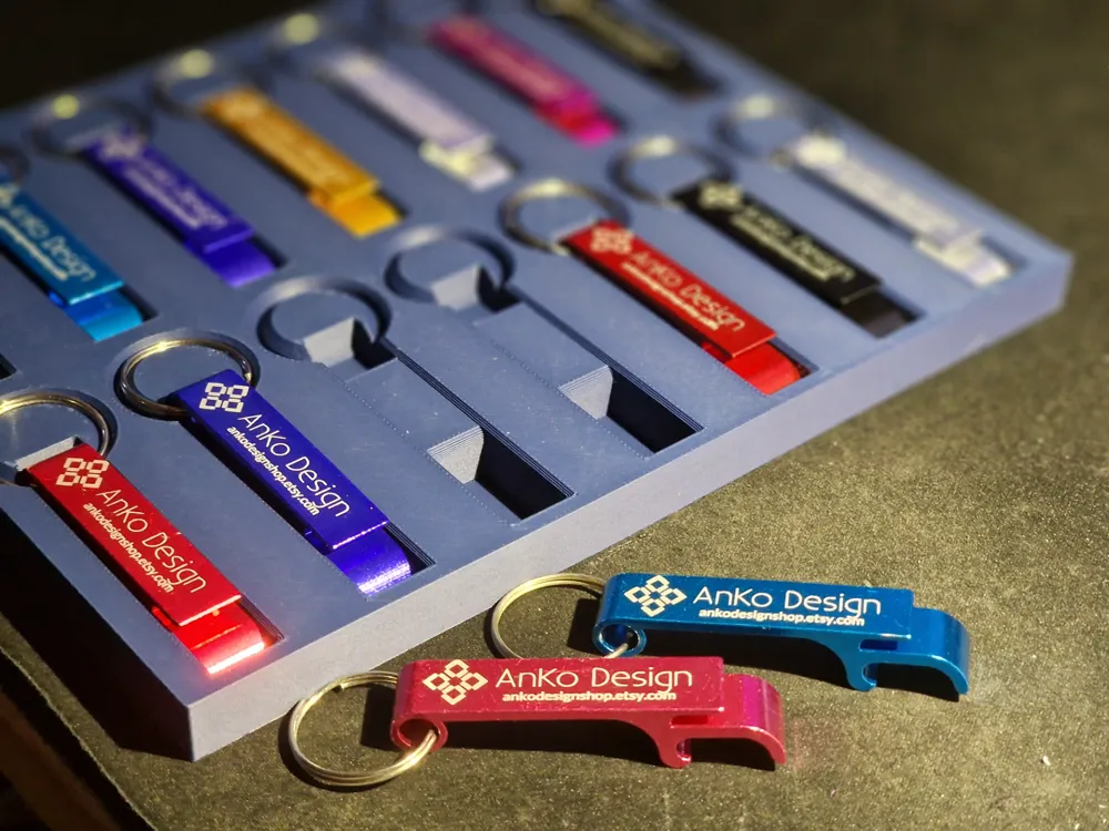 Jig/Template for Laser Cutting Aluminum Bottle Openers by AnKoDesign MakerWorld: Download Free ...