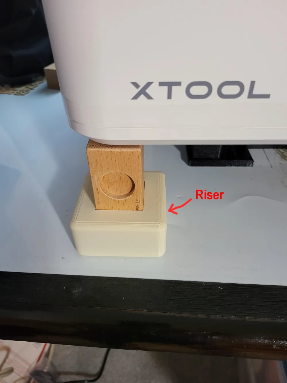 Xtool Riser for M1/D1 by Maker Dave - MakerWorld