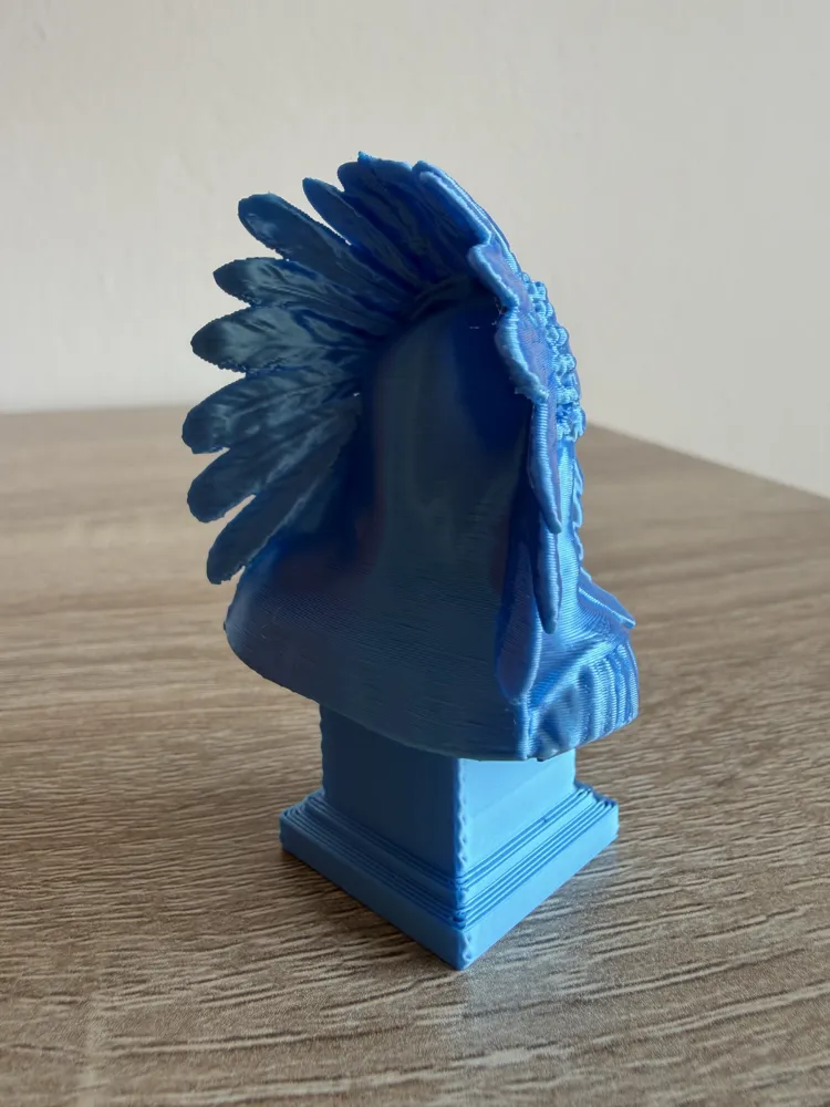 Indian chief statue - Free 3D Print Model - MakerWorld