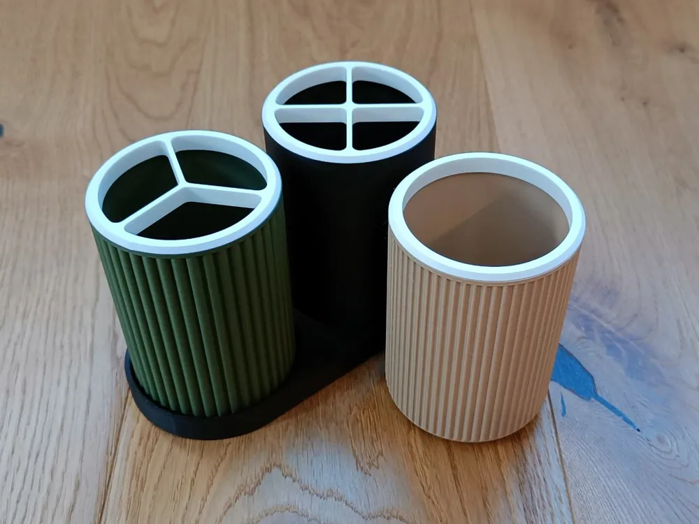 Modular Cup Organizer System with Inserts by Hukha Makes MakerWorld ...