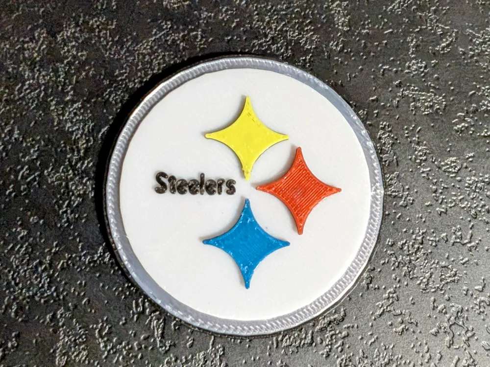 Pittsburgh Steelers - Embossed Fridge Magnet by svenson - MakerWorld