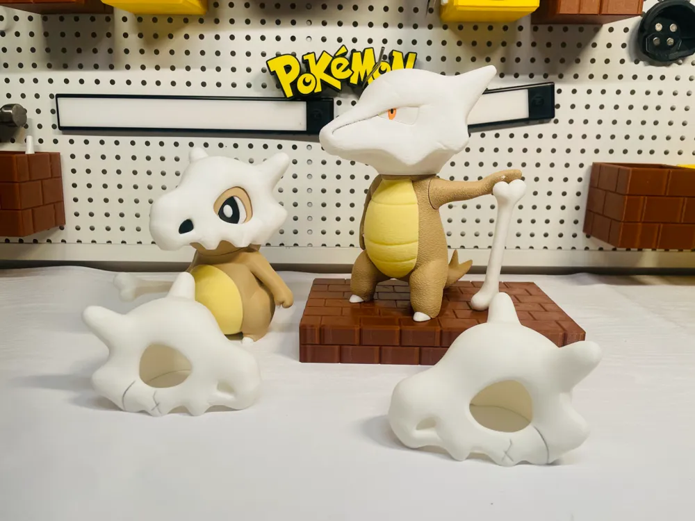 Pokémon — Marowak (Multi-Color Assembly) by 手残的Leo - MakerWorld