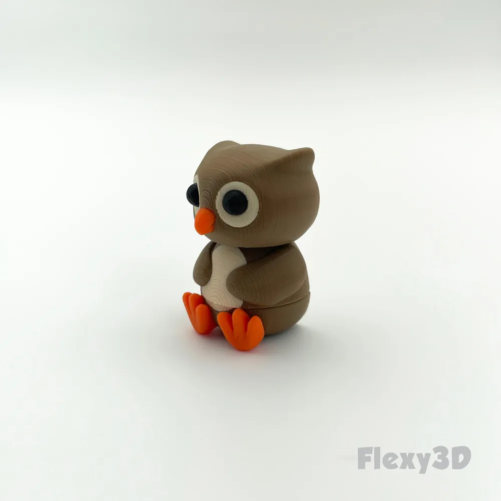 Articulated Owl by Flexy3d MakerWorld: Download Free 3D Models