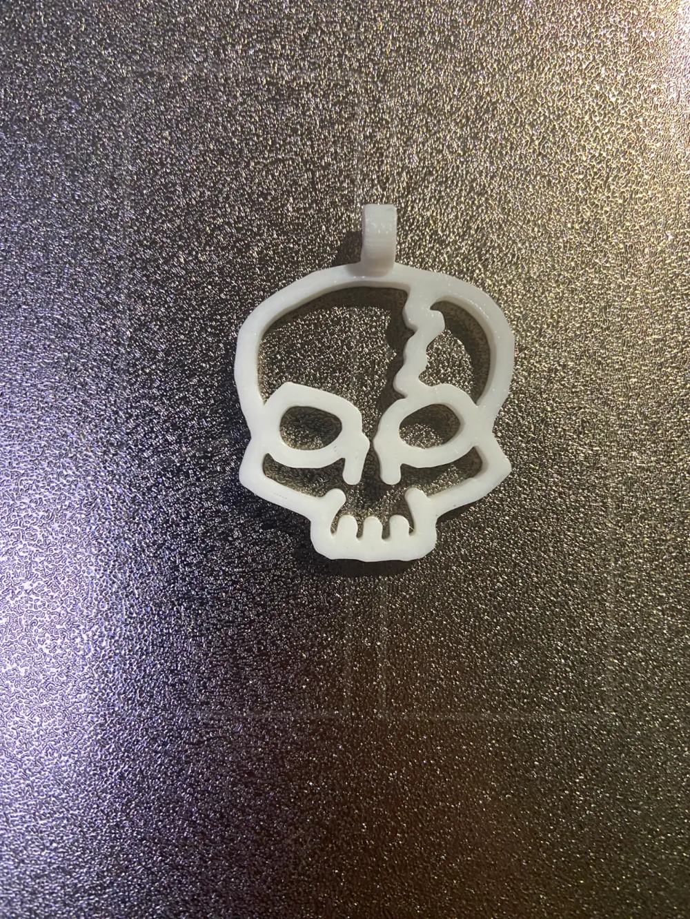 Skull pendant easy to print no supports by Morganja - MakerWorld