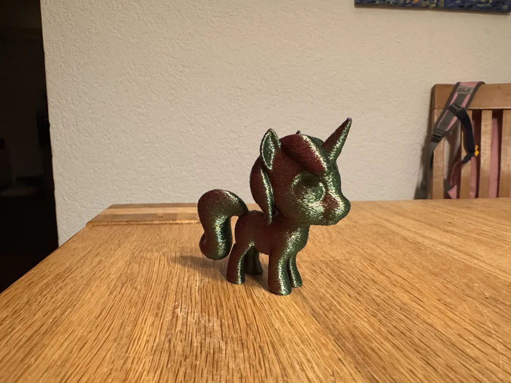 Einhorn Figur Miniatur Deko Kinderzimmer Geschenk – Kostenloses 3D ...