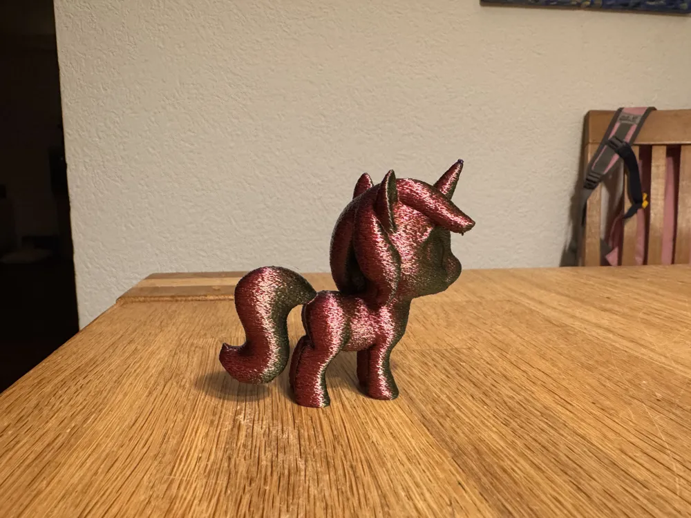 Einhorn Figur Miniatur Deko Kinderzimmer Geschenk – Kostenloses 3D ...