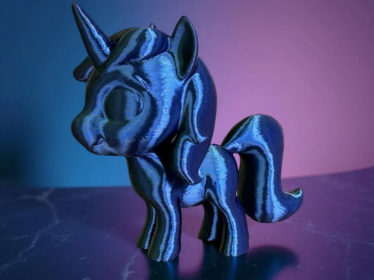 Einhorn Figur Miniatur Deko Kinderzimmer Geschenk – Kostenloses 3D ...