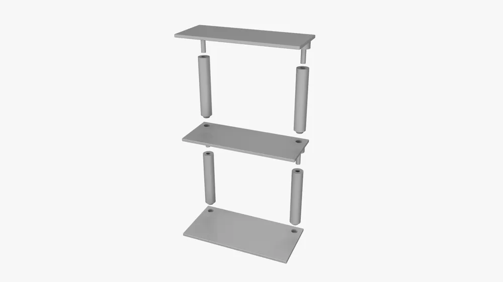 Modular Shelving - Free 3D Print Model - MakerWorld