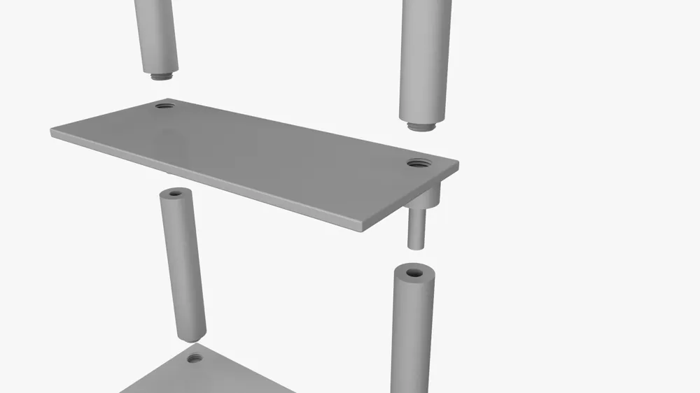 Modular Shelving - Free 3D Print Model - MakerWorld
