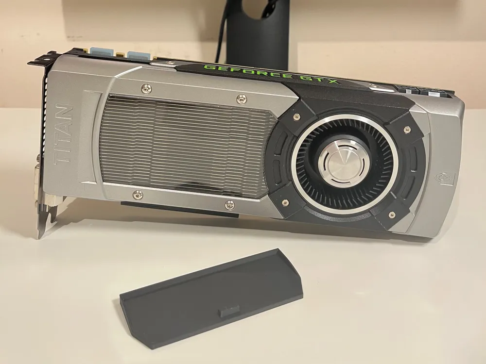 Vertical GPU Stand – NVIDIA GeForce Compatible - Free 3D Print Model ...