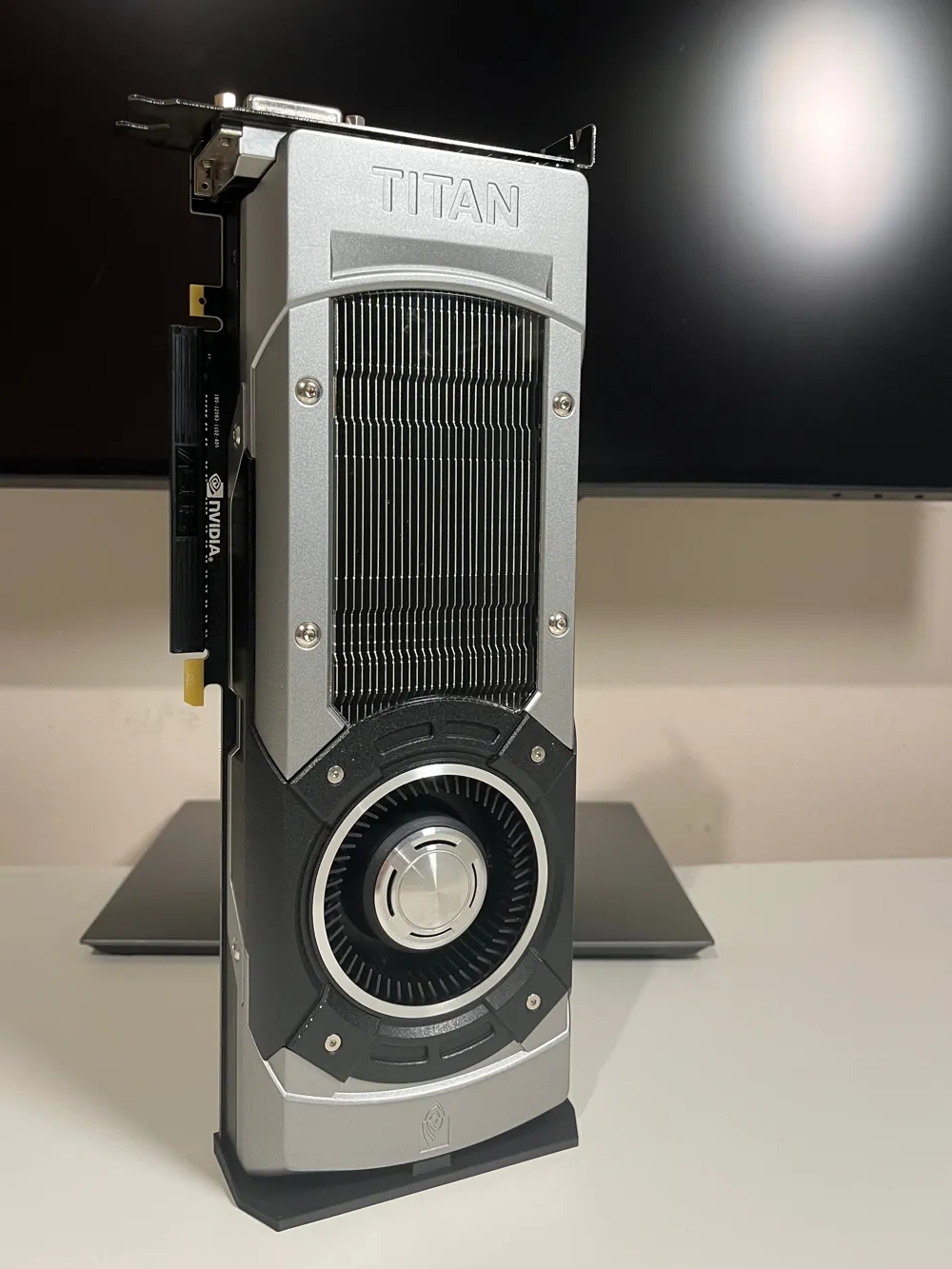 Vertical GPU Stand – NVIDIA GeForce Compatible - Free 3D Print Model ...