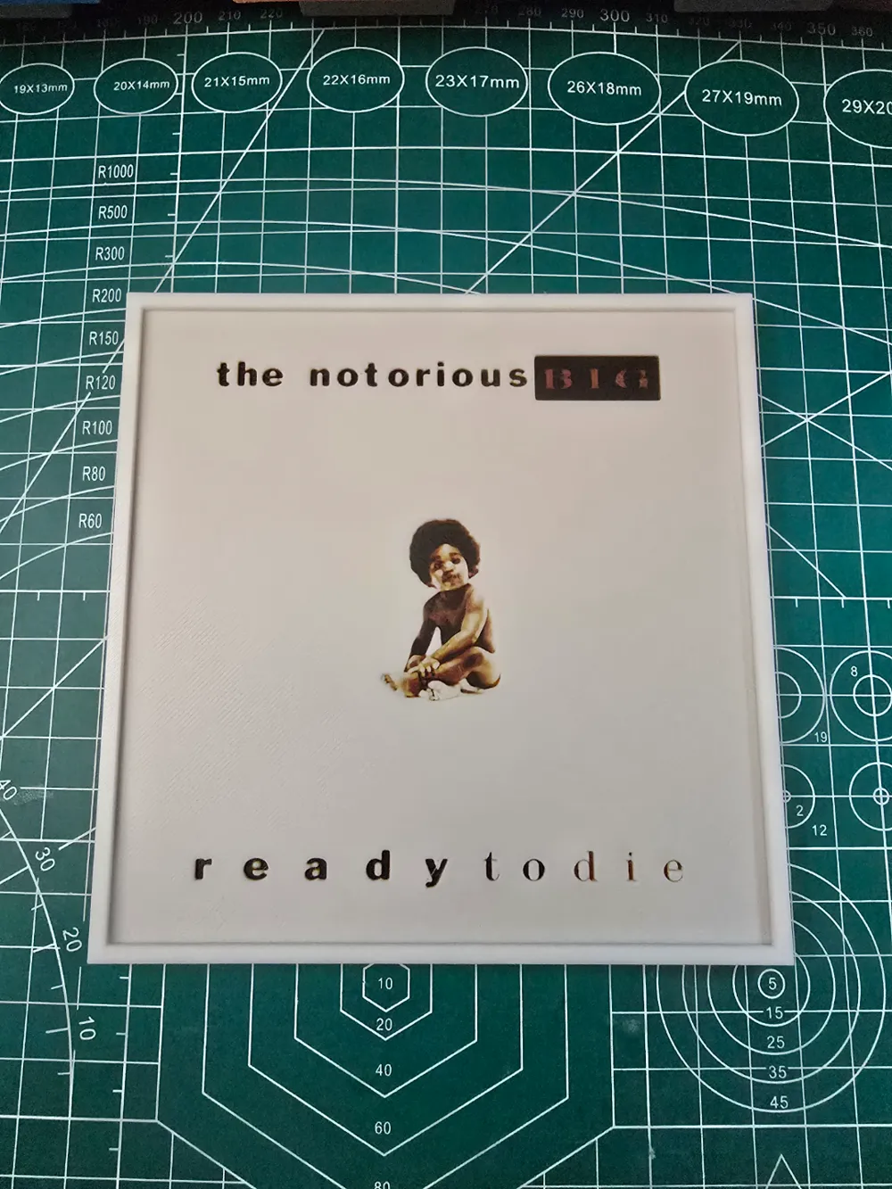 The Notorious B.I.G. "Ready to Die" Album Art by Lumpy3D - MakerWorld