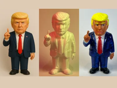 donald trump figure by LayerCrafter MakerWorld: Download Free 3D Models