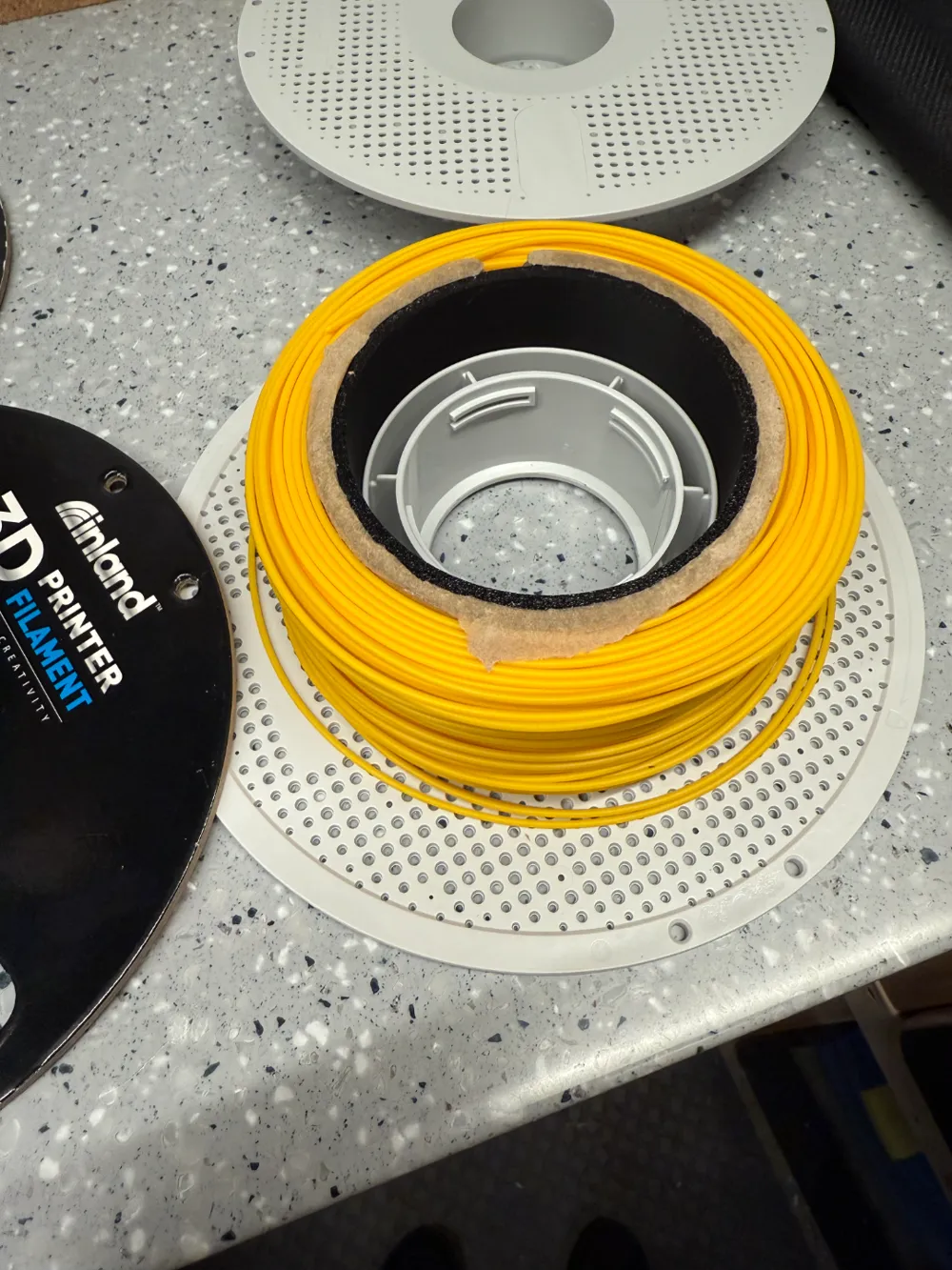 Ripped Inland Spool to Bambu Lab Spool Adapter by Hewstan - MakerWorld