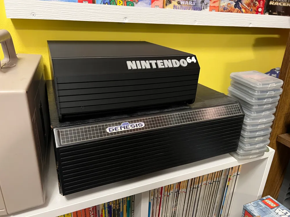 N64 Nintendo 64 Cartridge Holder Drawer - Free 3D Print Model - MakerWorld