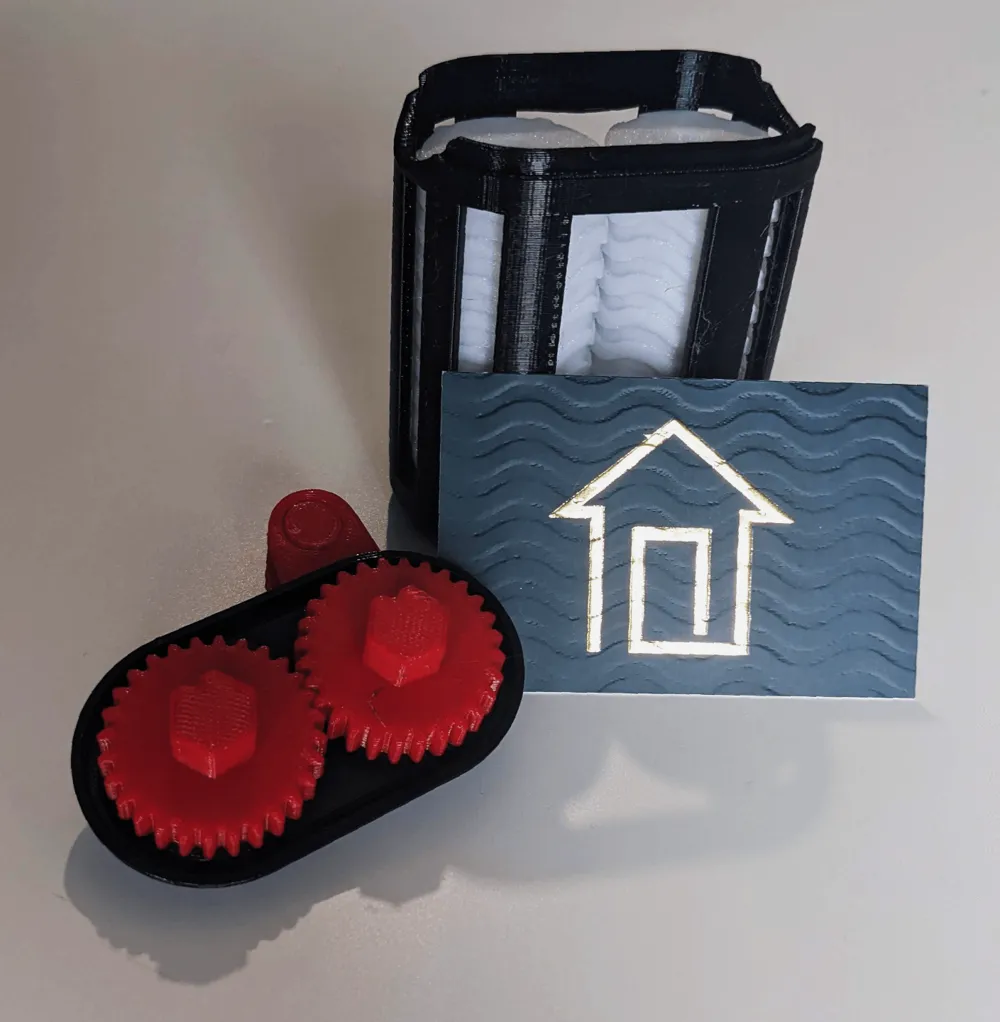 OLD - Business Card Embosser - Free 3D Print Model - MakerWorld