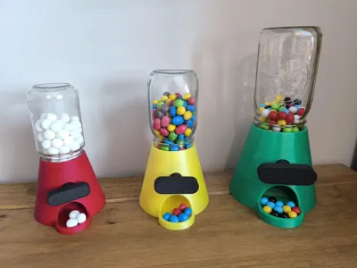Jam/Mason Jar Sweet (candy) dispenser by Watson's Lab - MakerWorld