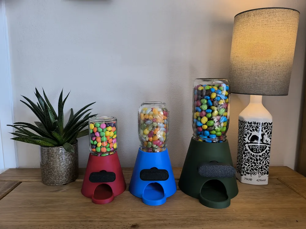 Jam/Mason Jar Sweet (candy) dispenser by Watson's Lab MakerWorld ...