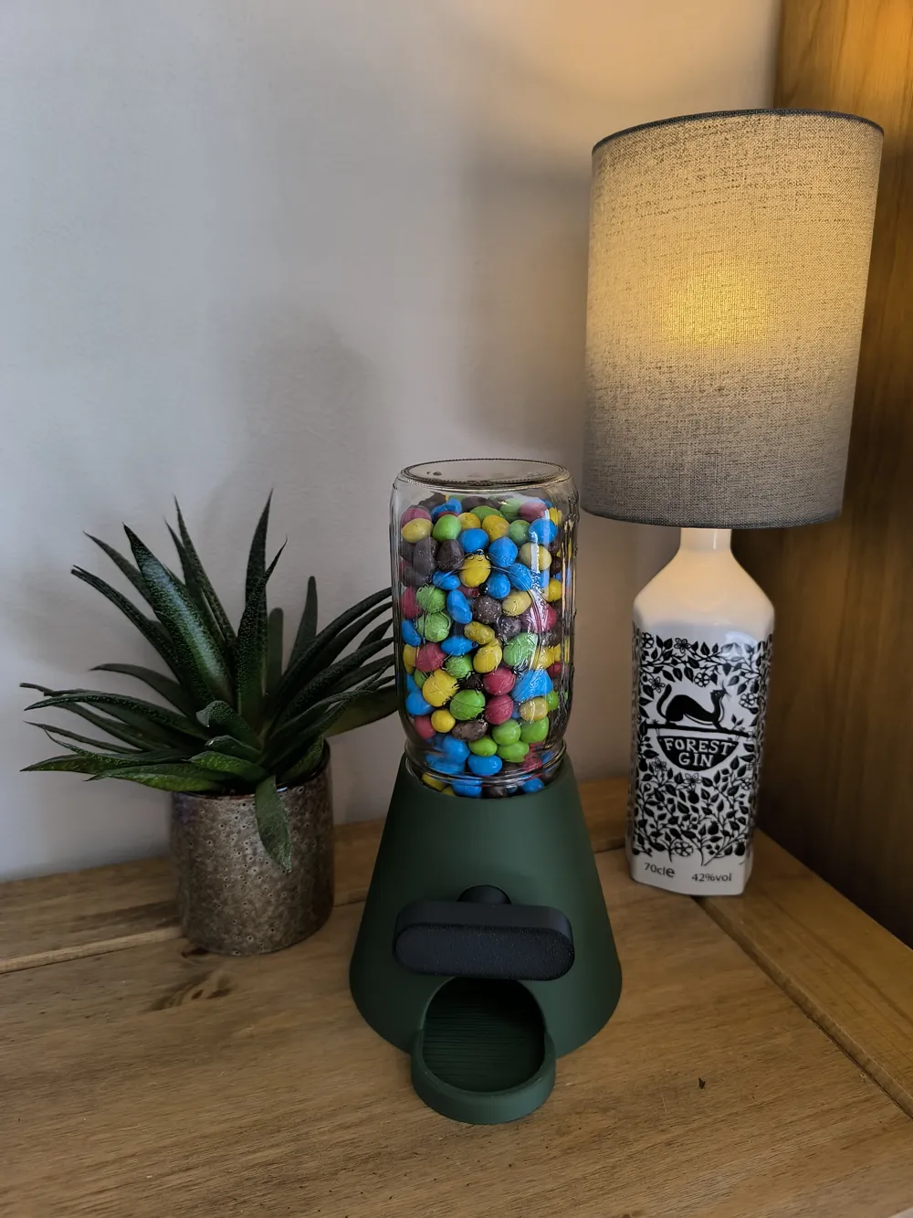 Jam/Mason Jar Sweet (candy) dispenser - Free 3D Print Model - MakerWorld