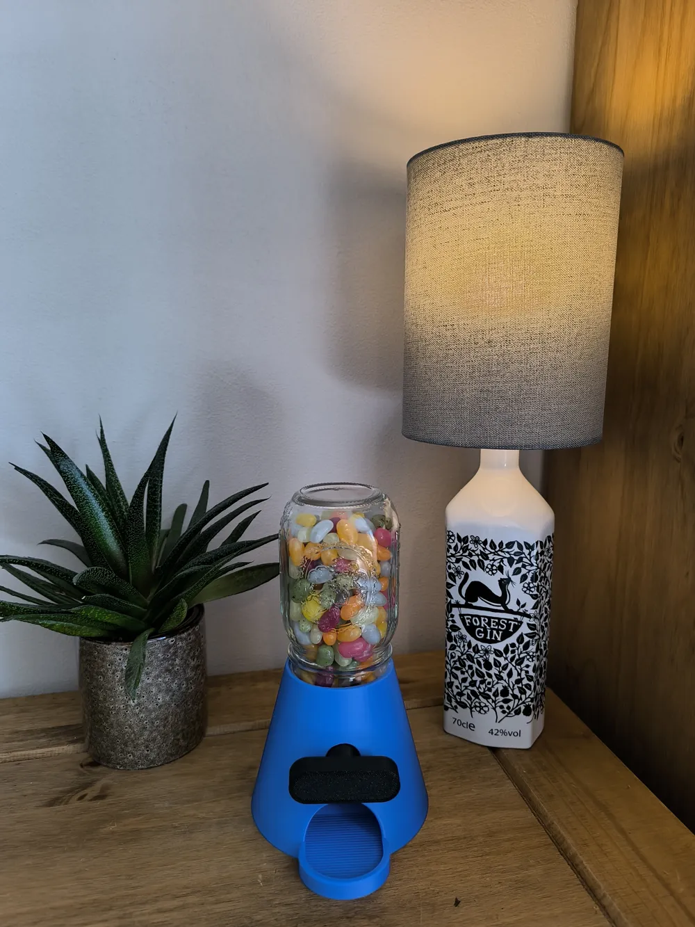 Jam/Mason Jar Sweet (candy) dispenser - Free 3D Print Model - MakerWorld