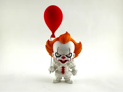 Pennywise cute Chibi Character by ChainsawGraphics MakerWorld: Download ...