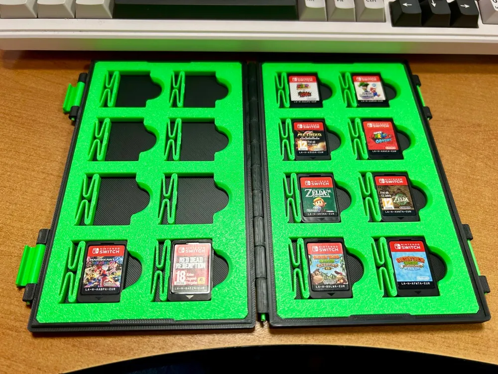 Nintendo Switch 2 and 1 Game case - Free 3D Print Model - MakerWorld