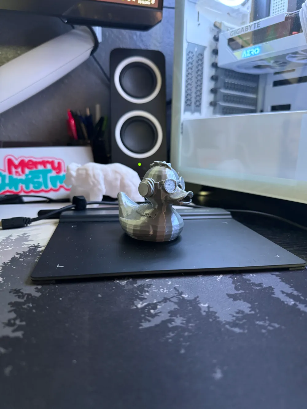 Cyber Duck (the rubber kind?) - Free 3D Print Model - MakerWorld