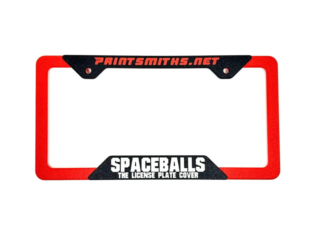 Spaceballs The License Plate Cover - Free 3D Print Model - MakerWorld