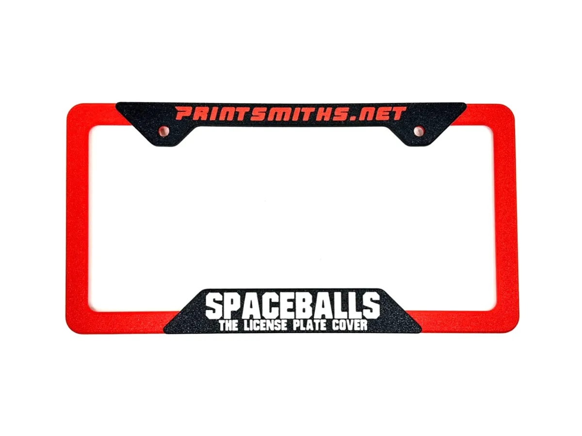 Spaceballs The License Plate Cover - Free 3D Print Model - MakerWorld