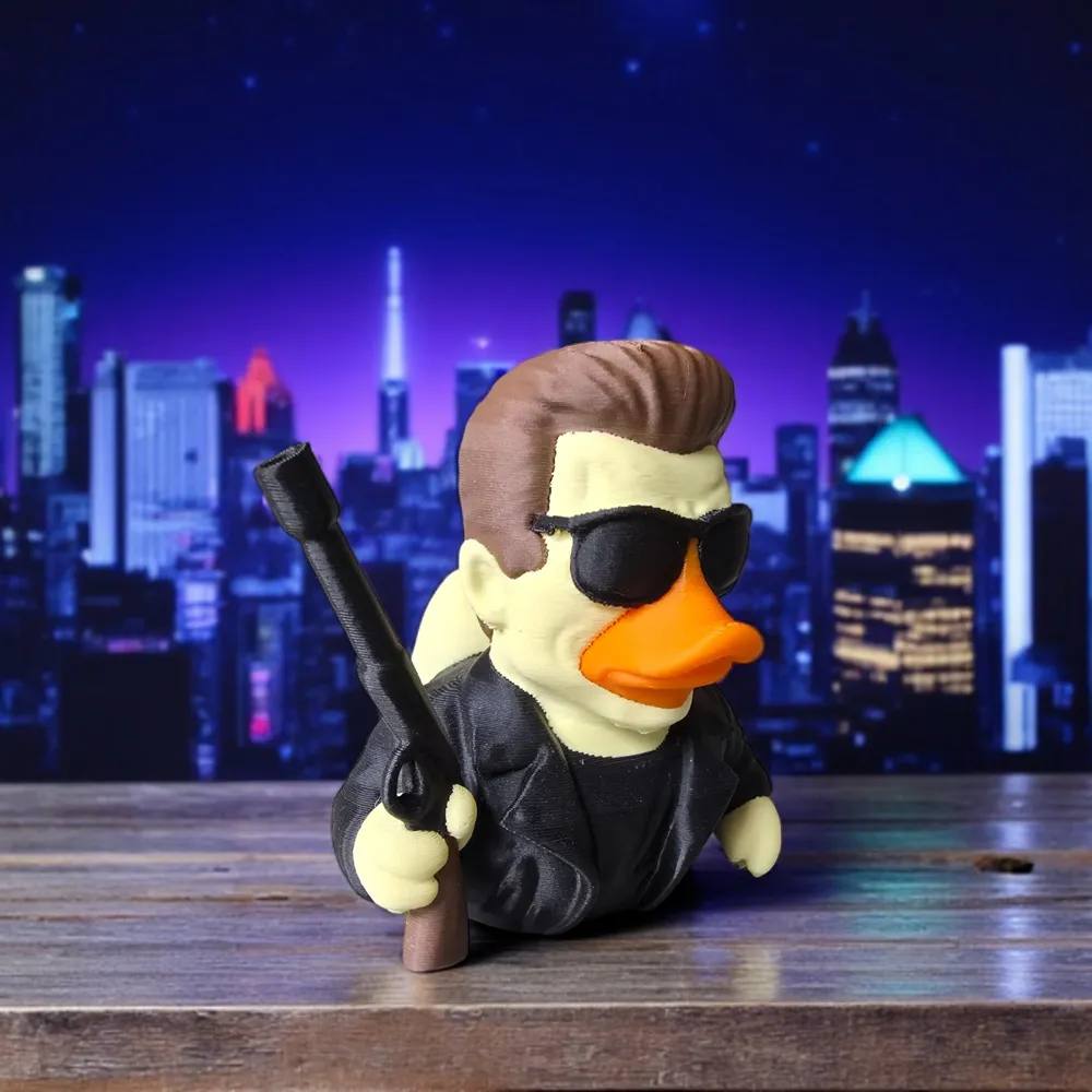 The Terminator 2 Duck Termiduck T-00 Rubber Ducky by johnnyTbird ...