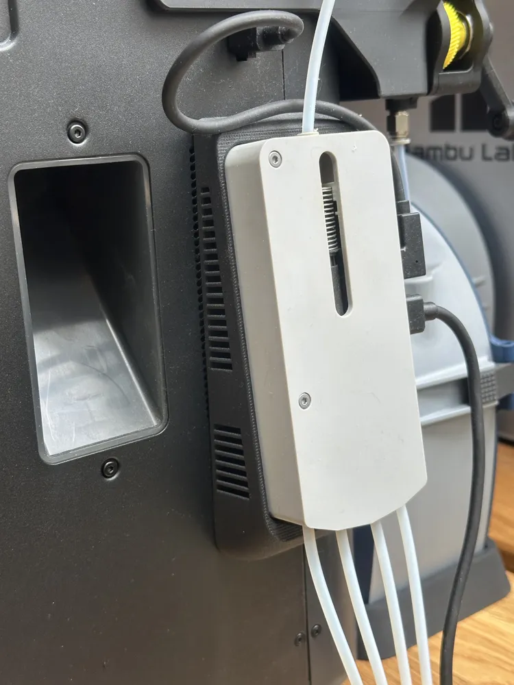 Vertical AMS Hub - for placing AMS under printer by Made.In.Meidling ...
