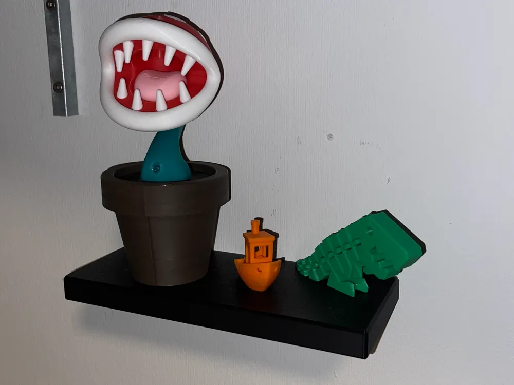 Simple Wall Shelf / Easy Print by Maker Tom - MakerWorld