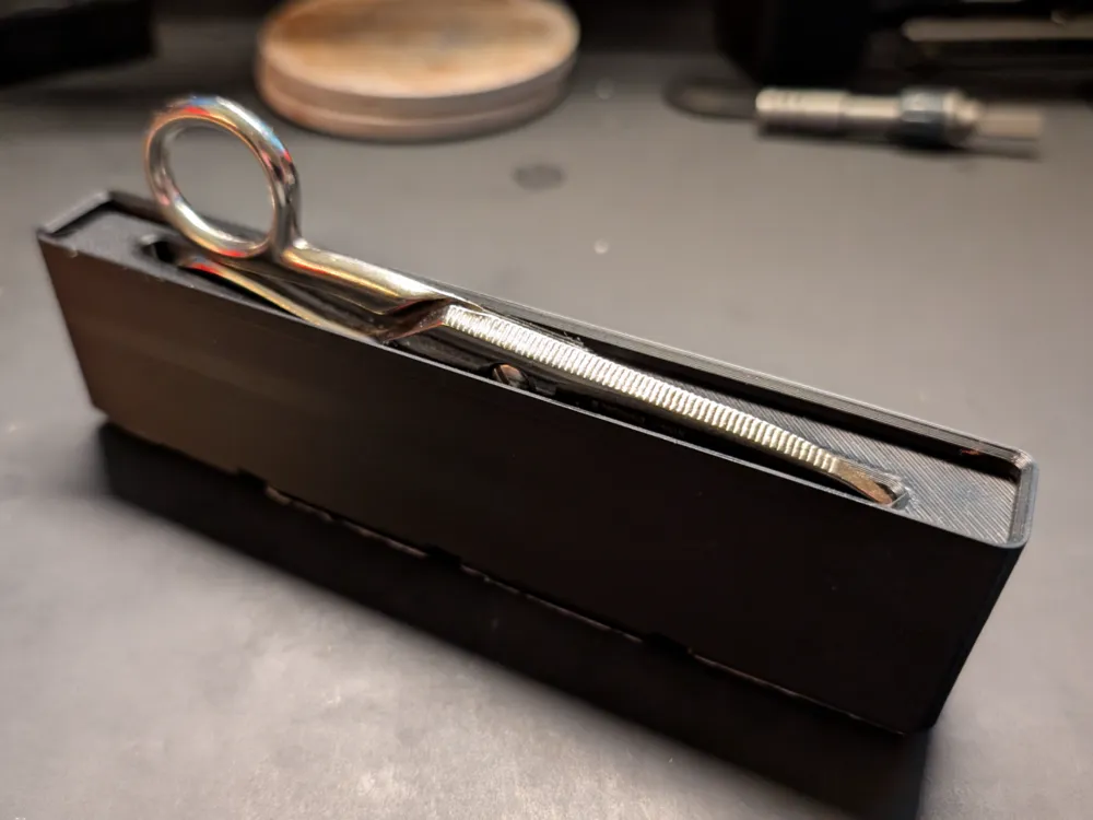 Gridfinity 4x0.5x5u/6u - Klein Scissors Holder - Free 3D Print Model ...