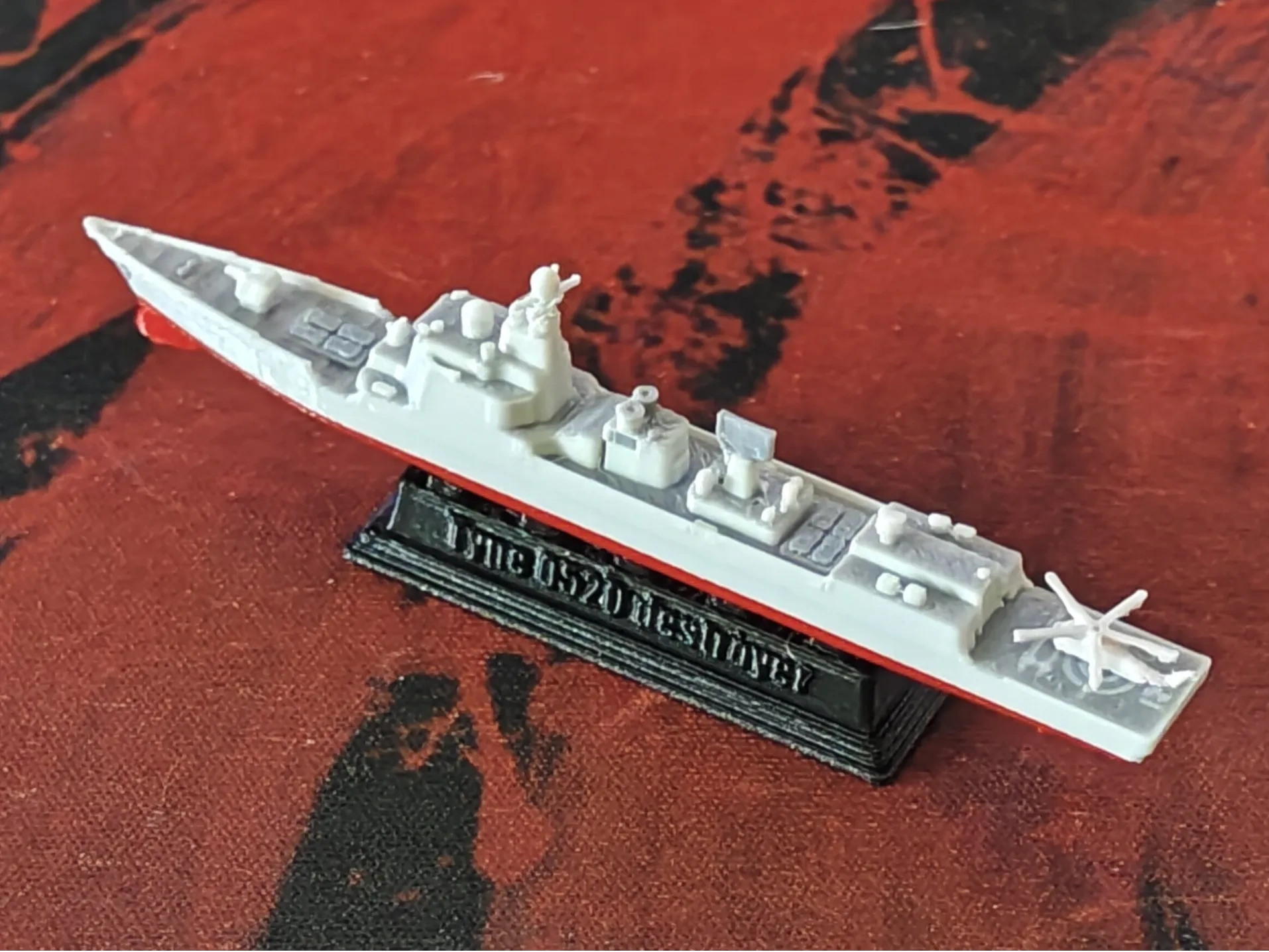 052DL Tangshan Warship 1:2000 by redghost13 MakerWorld: Download Free 3D Models