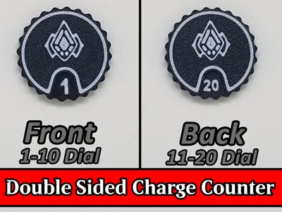 Double Sided MTG Counters | Collection - MakerWorld