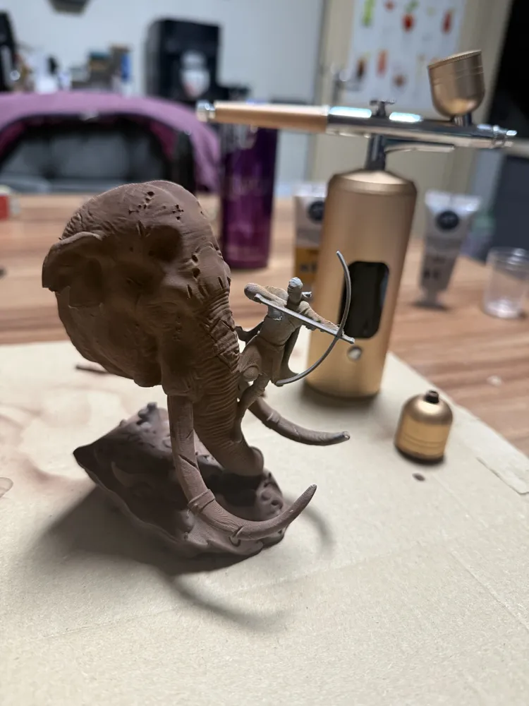 Legolas on Oliphant Lord of the Rings - Free 3D Print Model - MakerWorld