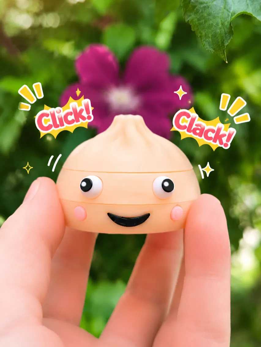 Spinner Clicker Boulette | Jouet Fidget Rotatif - Modèle d'Impression ...