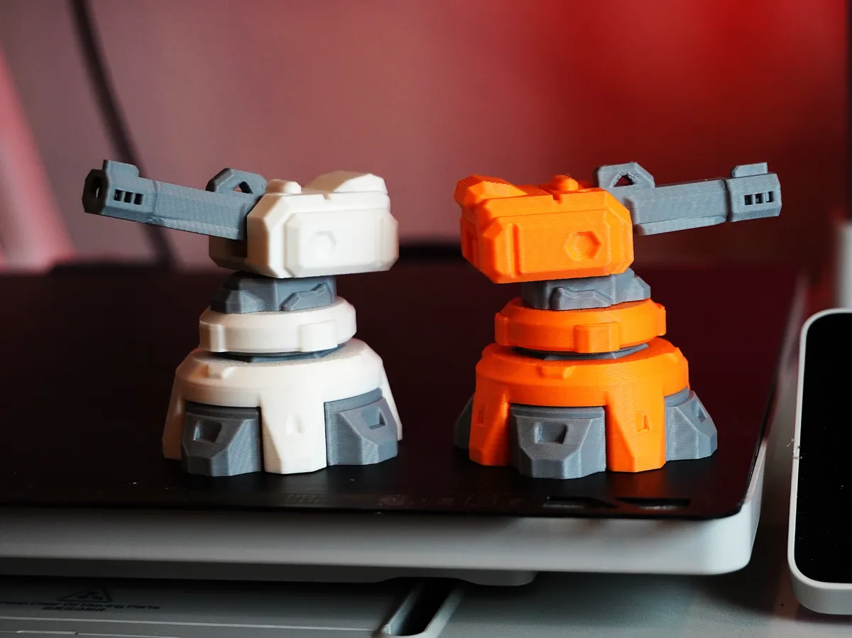 Auto Turret AT-01 - Model Kit - Free 3D Print Model - MakerWorld