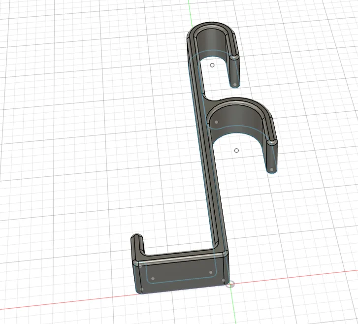 Double over-the-door hook suitable for various door thicknesses - Free ...