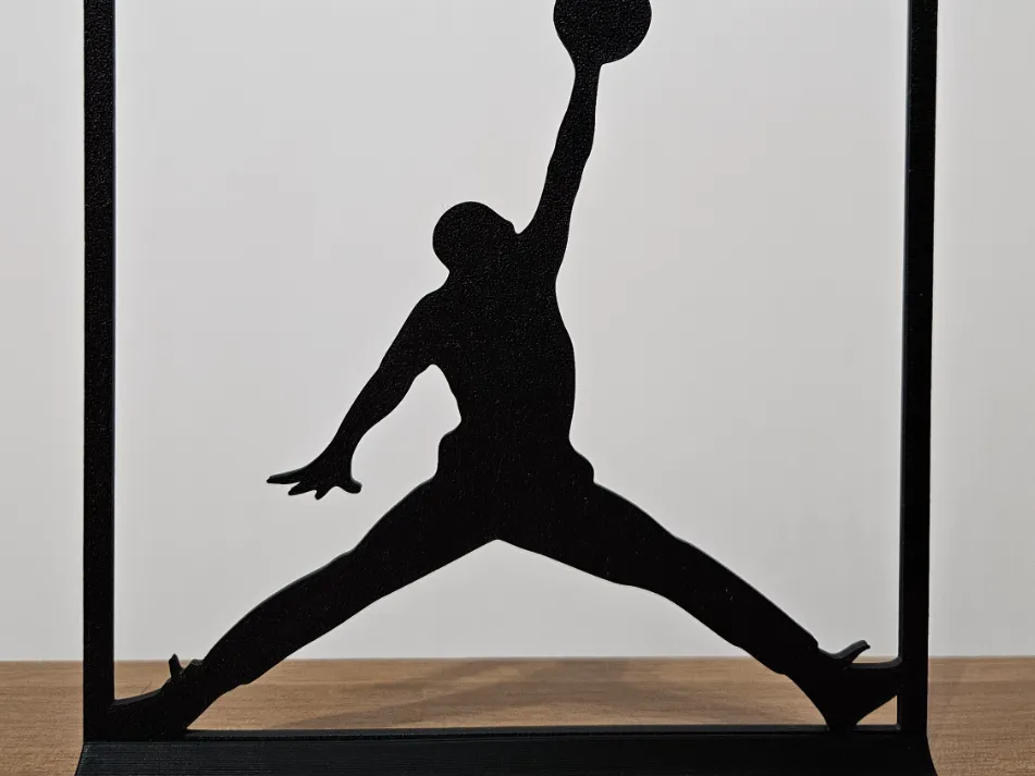 Air Jordan Jumpman Logo - Square with stand by Turi Pirrone MakerWorld ...