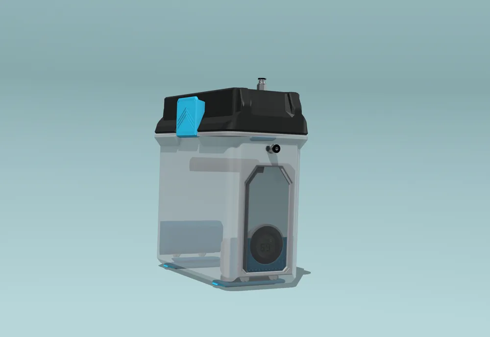 Polydryer Printed Filament dry box simplified Remixed by raidycv ...
